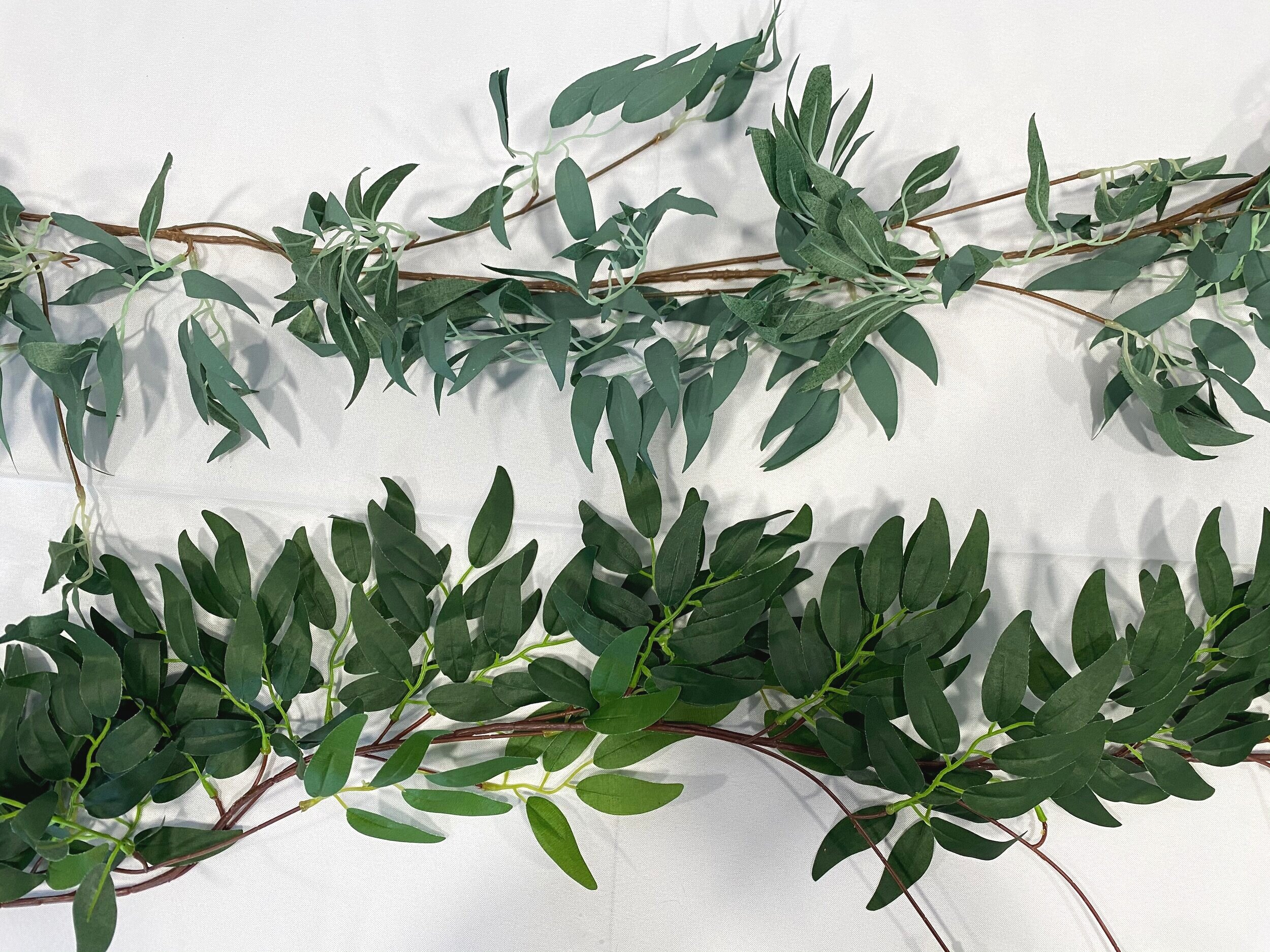 Florals & Greenery | Thick Floral and Greenery Hoops & ight Ruscus ...