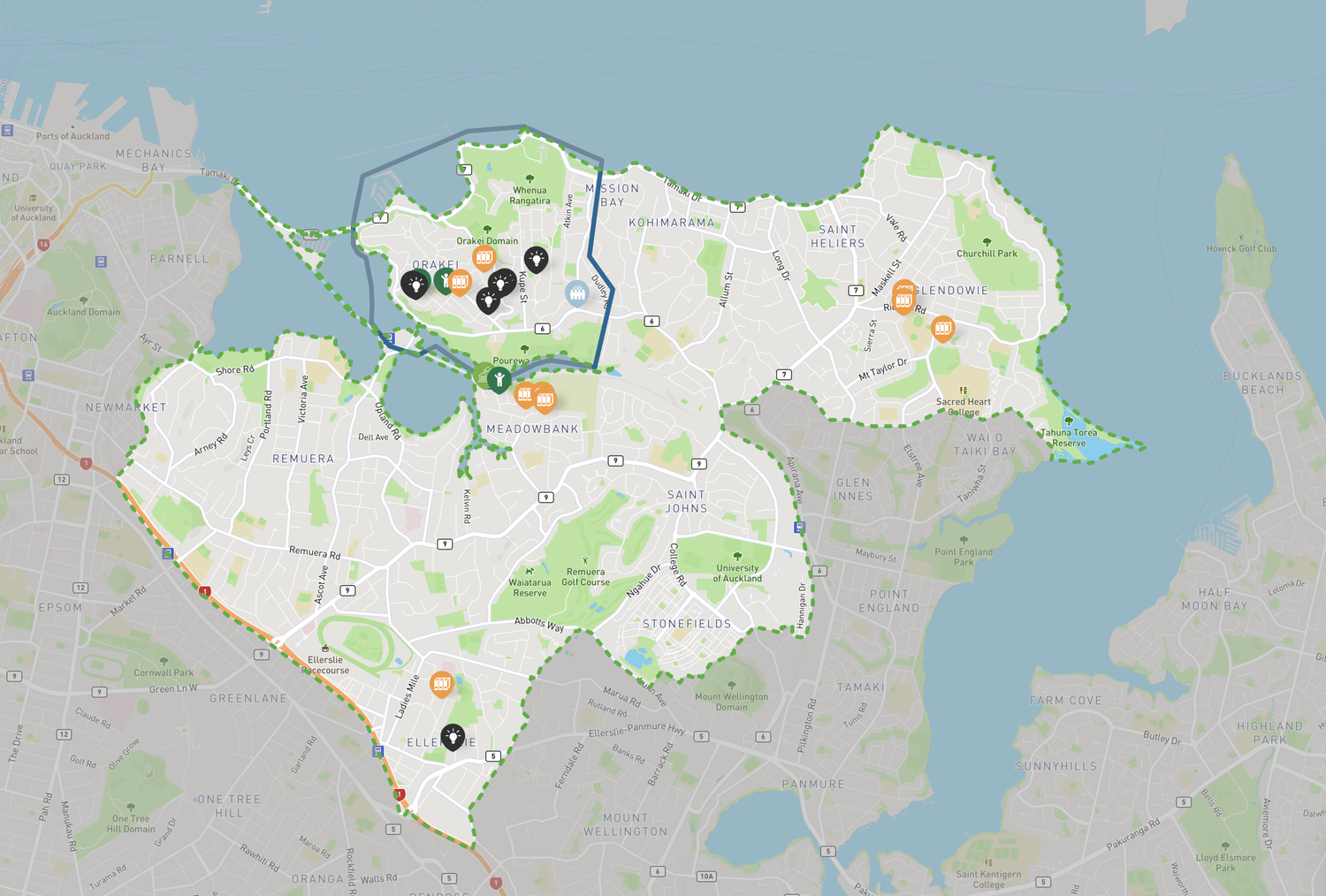 Maps — Auckland East Community Network