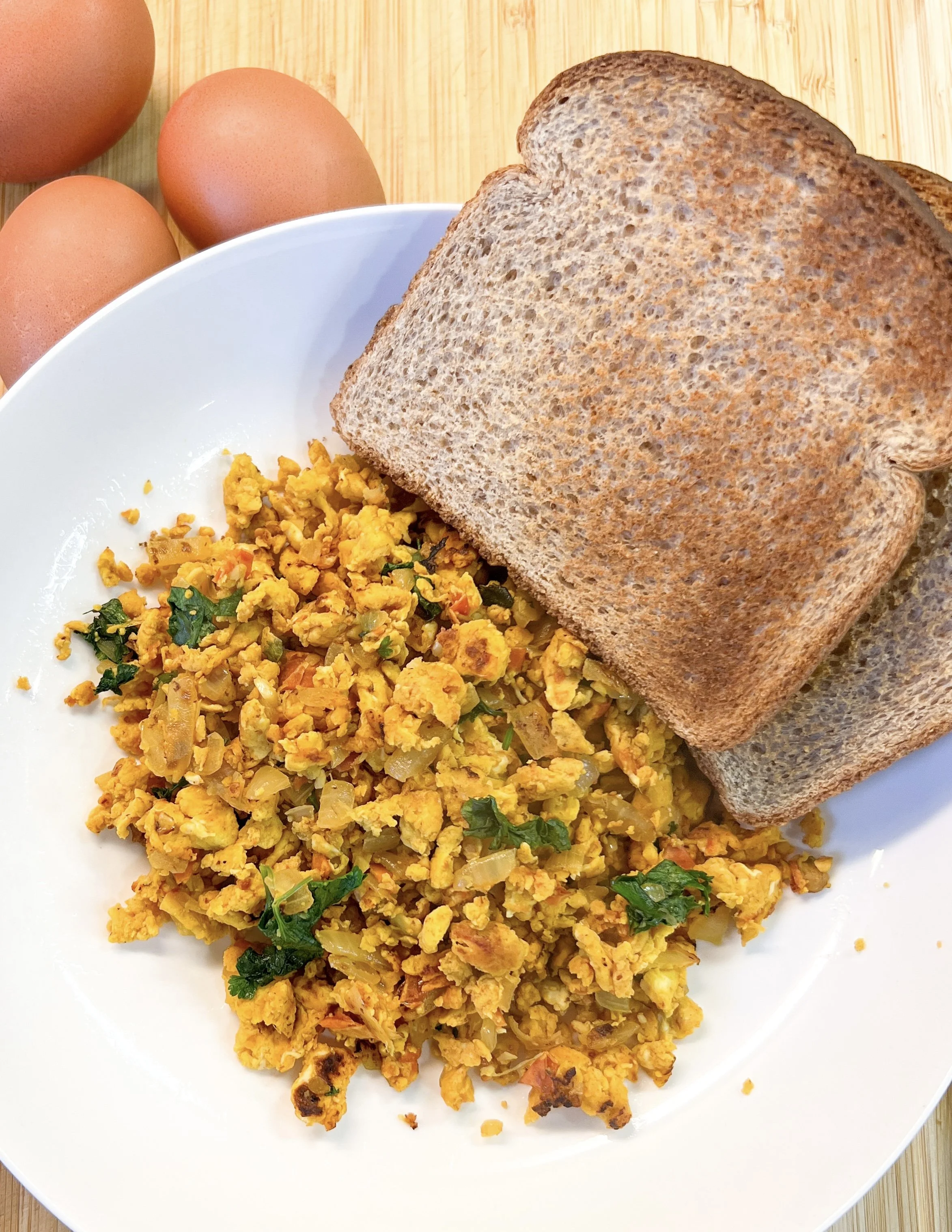 Egg Burji — Veganesh Kitchen