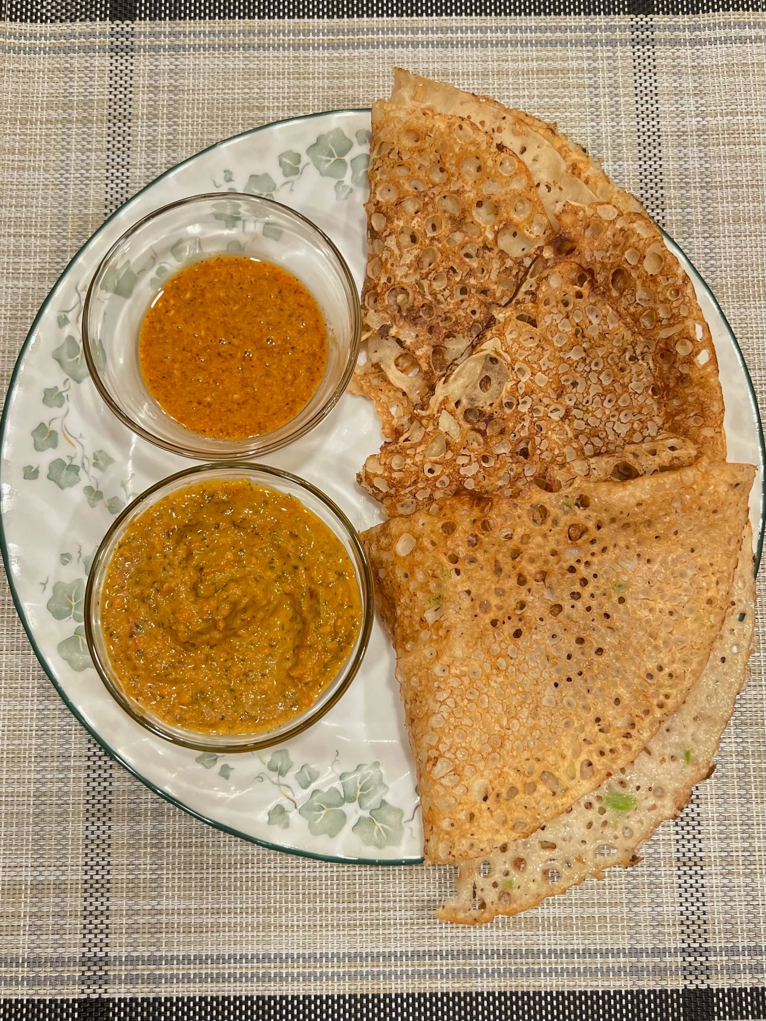 Rava Dosa — Veganesh Kitchen