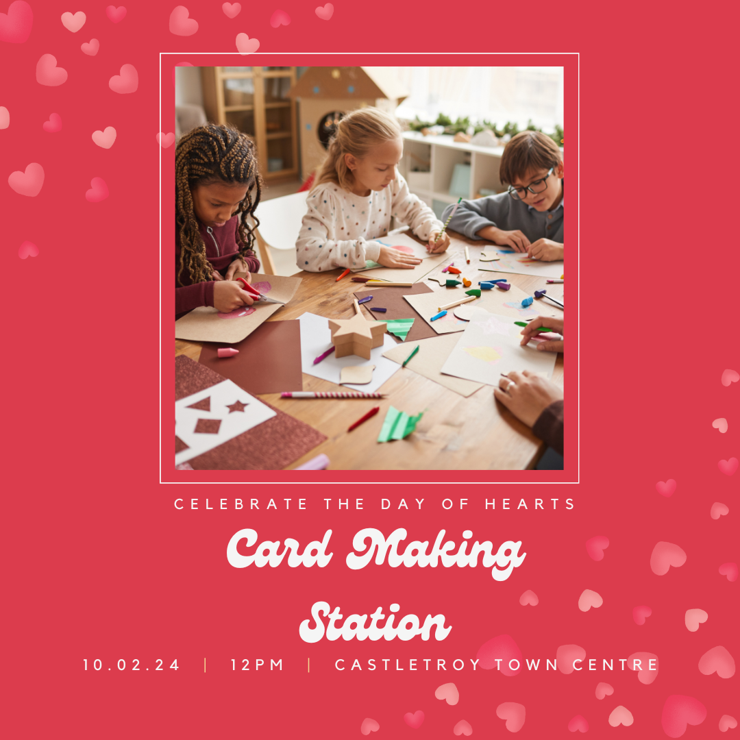 Children's Card Making Station — Castletroy Town Centre