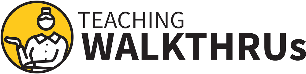 Coaching WalkThrus — Teaching WalkThrus | Multi-Platform Teaching Tools ...
