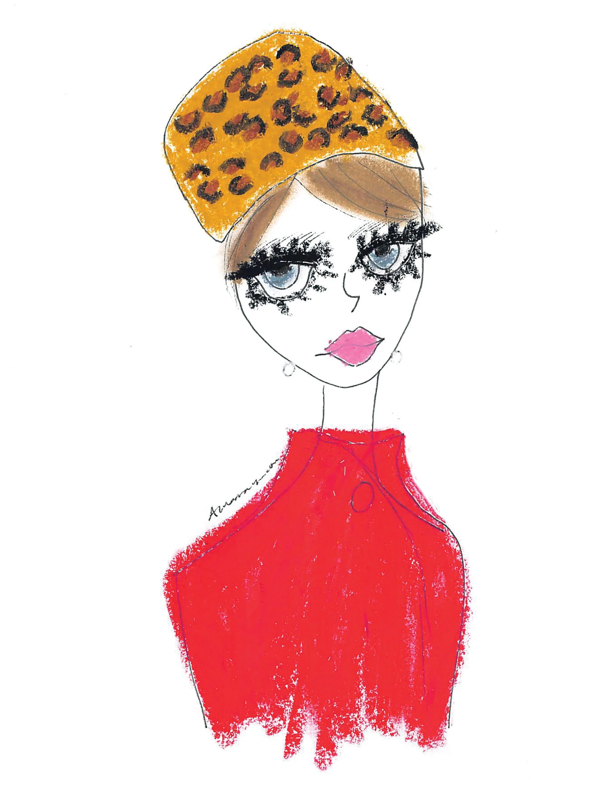 Hand Drawn Digital Portrait Commission — Alexandra Yvette