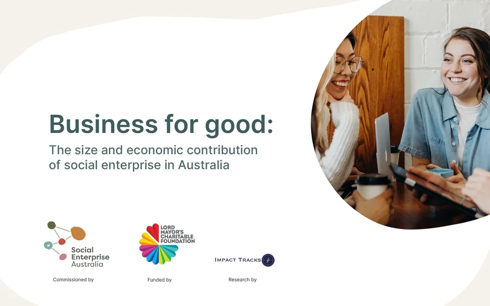 Business for good — Social Enterprise Australia