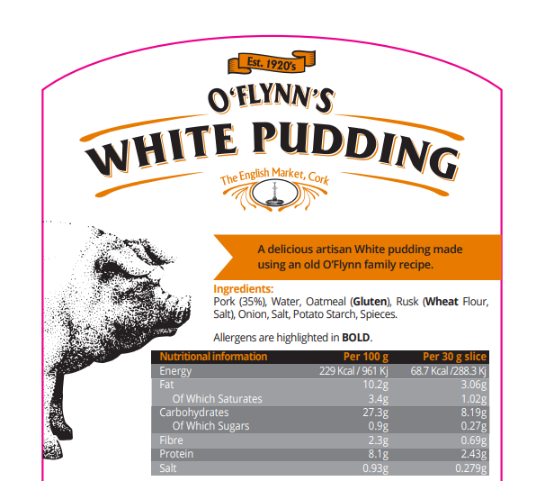 The Sausages — O'Flynn's Gourmet Sausage Company