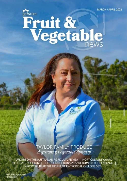 Fruit & Vegetable News magazine — Queensland Fruit & Vegetable Growers