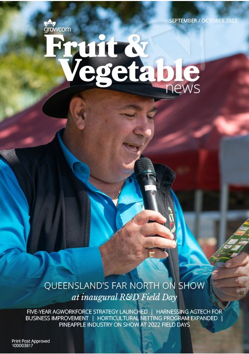 Fruit & Vegetable News magazine — Queensland Fruit & Vegetable Growers