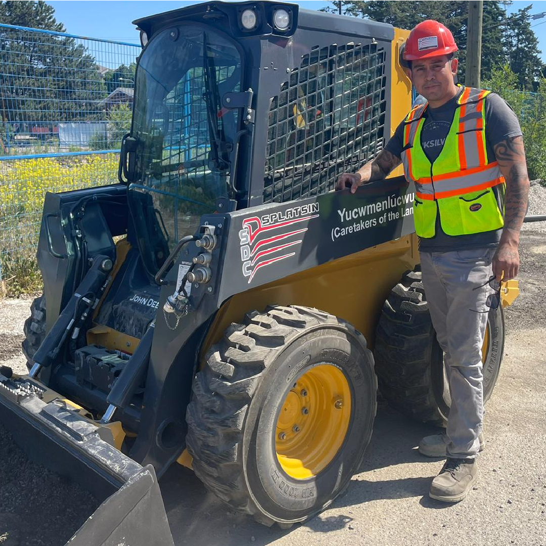 SDC Purchases New Heavy Machinery — Splatsin Development Corporation