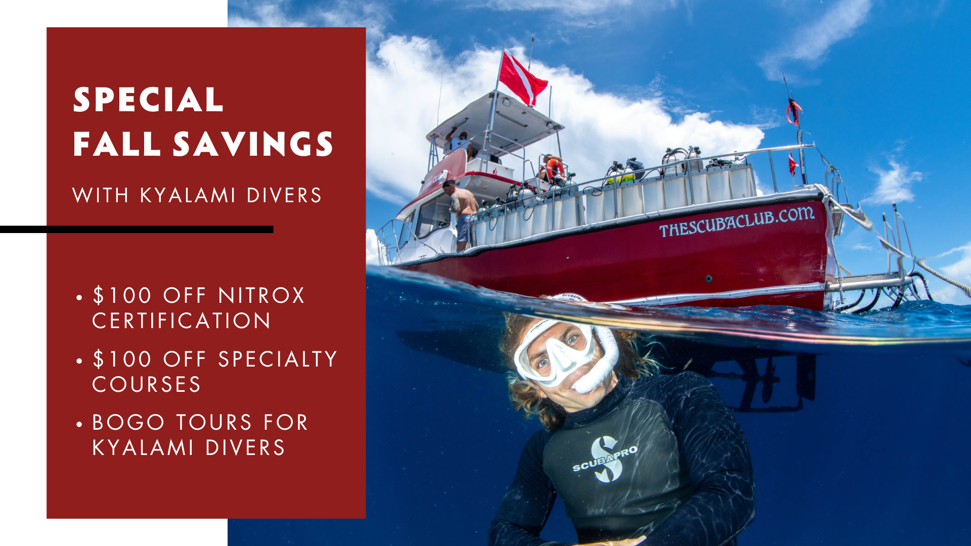 Special Fall Savings Promo