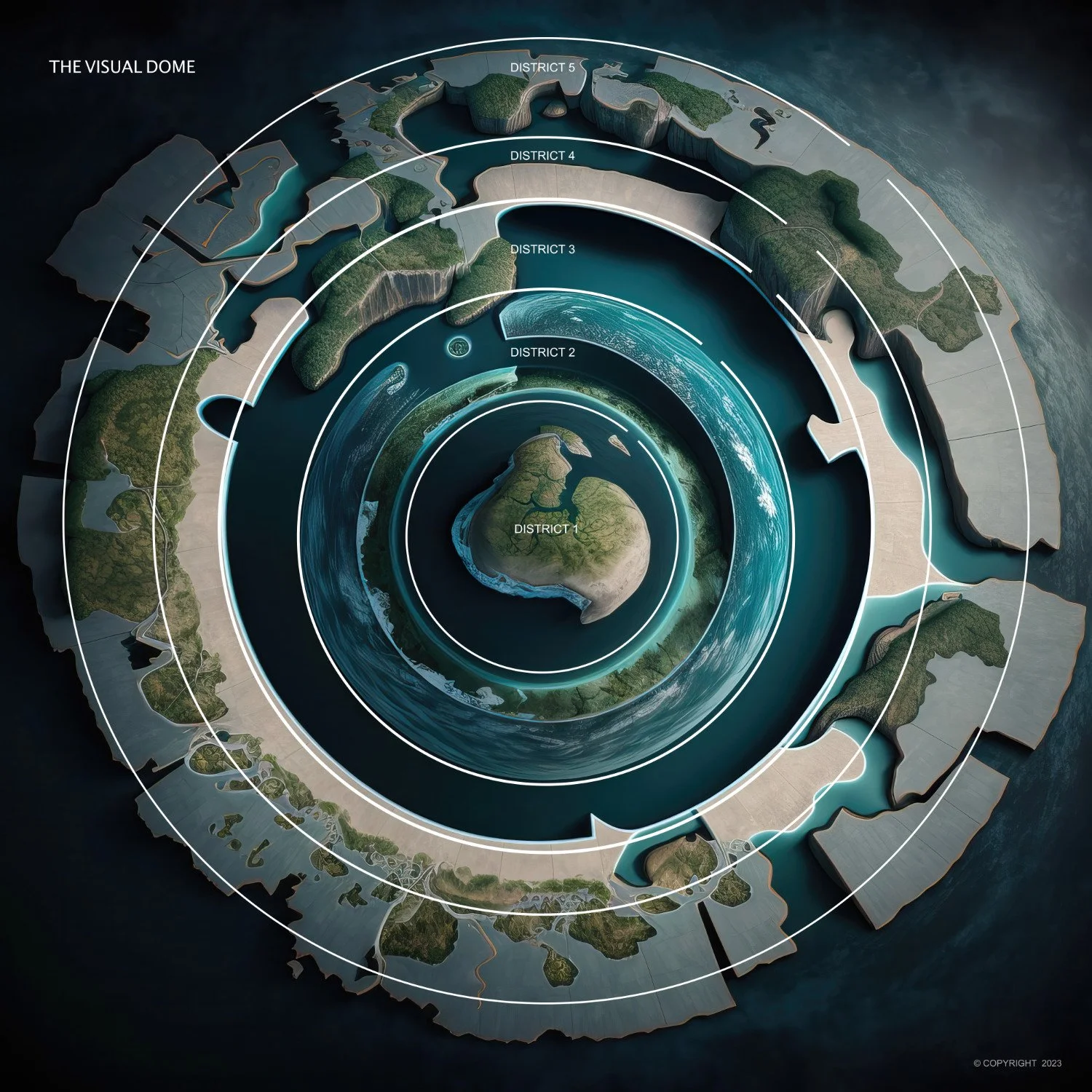 The Visual Dome | A Charming AI Parallel World!