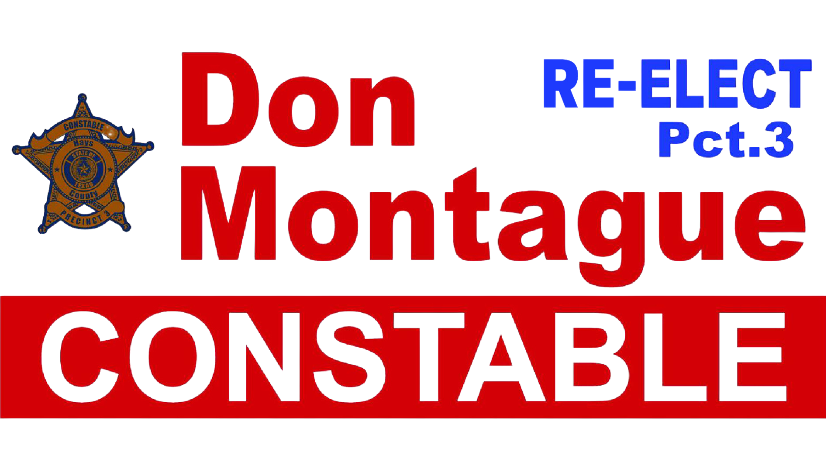 Don Montague for Constable