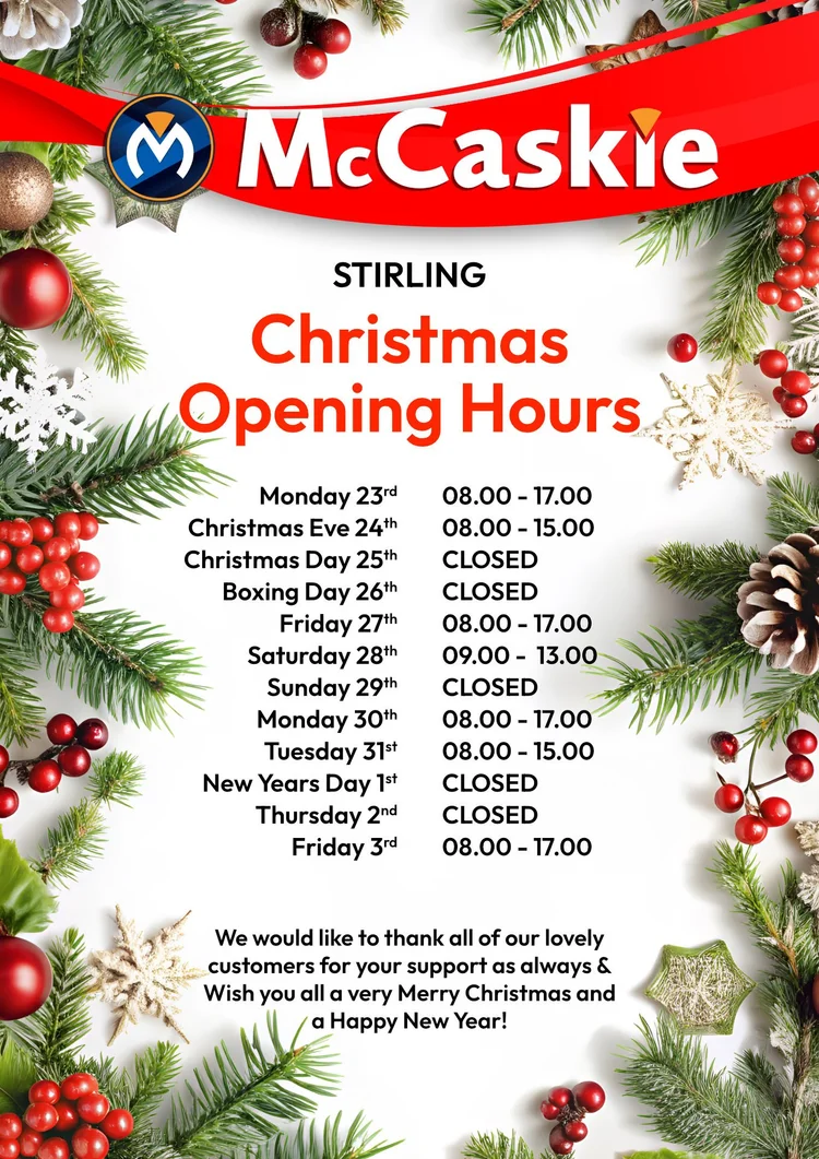 Stirling Store — McCaskie