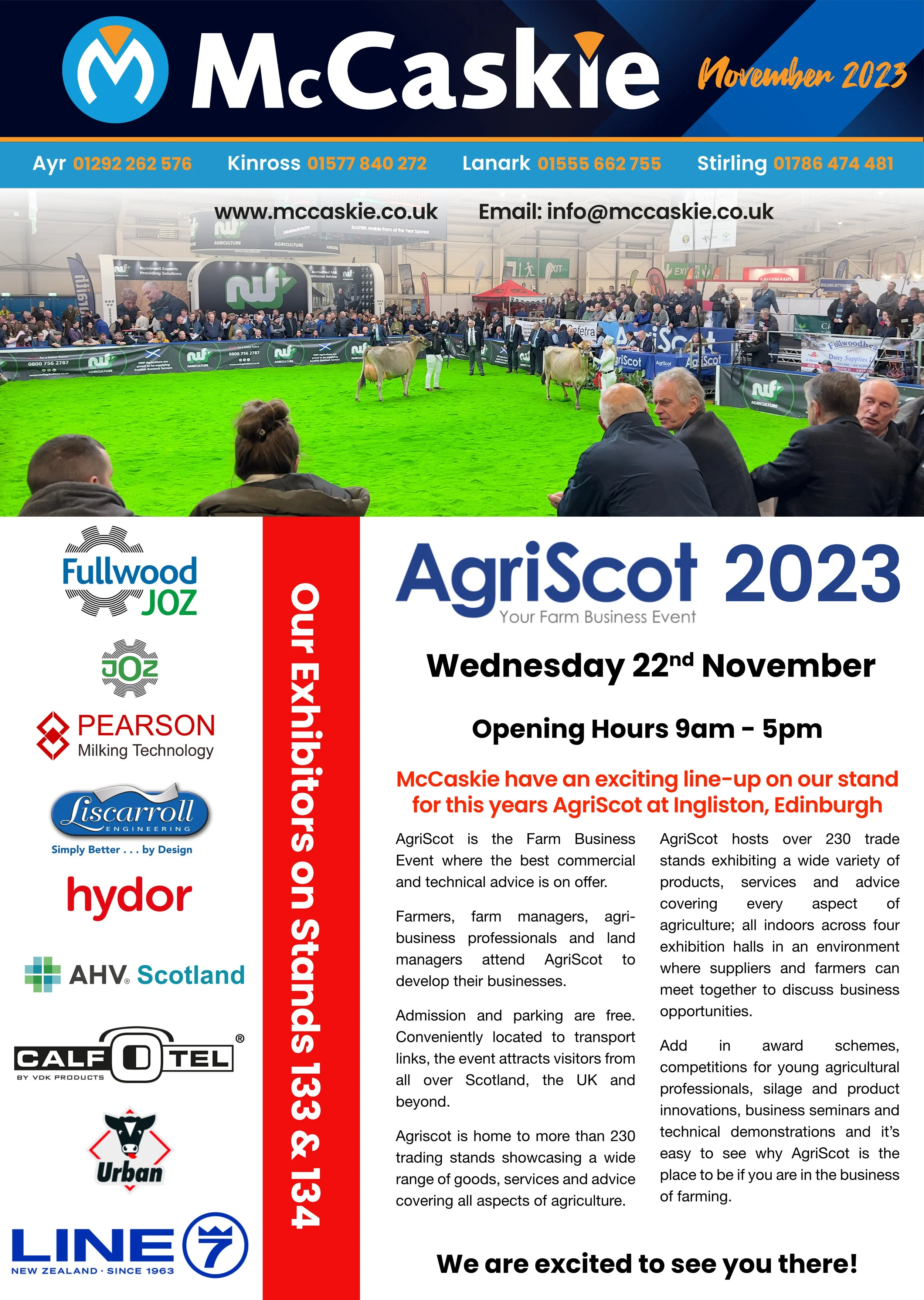 McCaskie Monthly Newsletter November 2023 — McCaskie