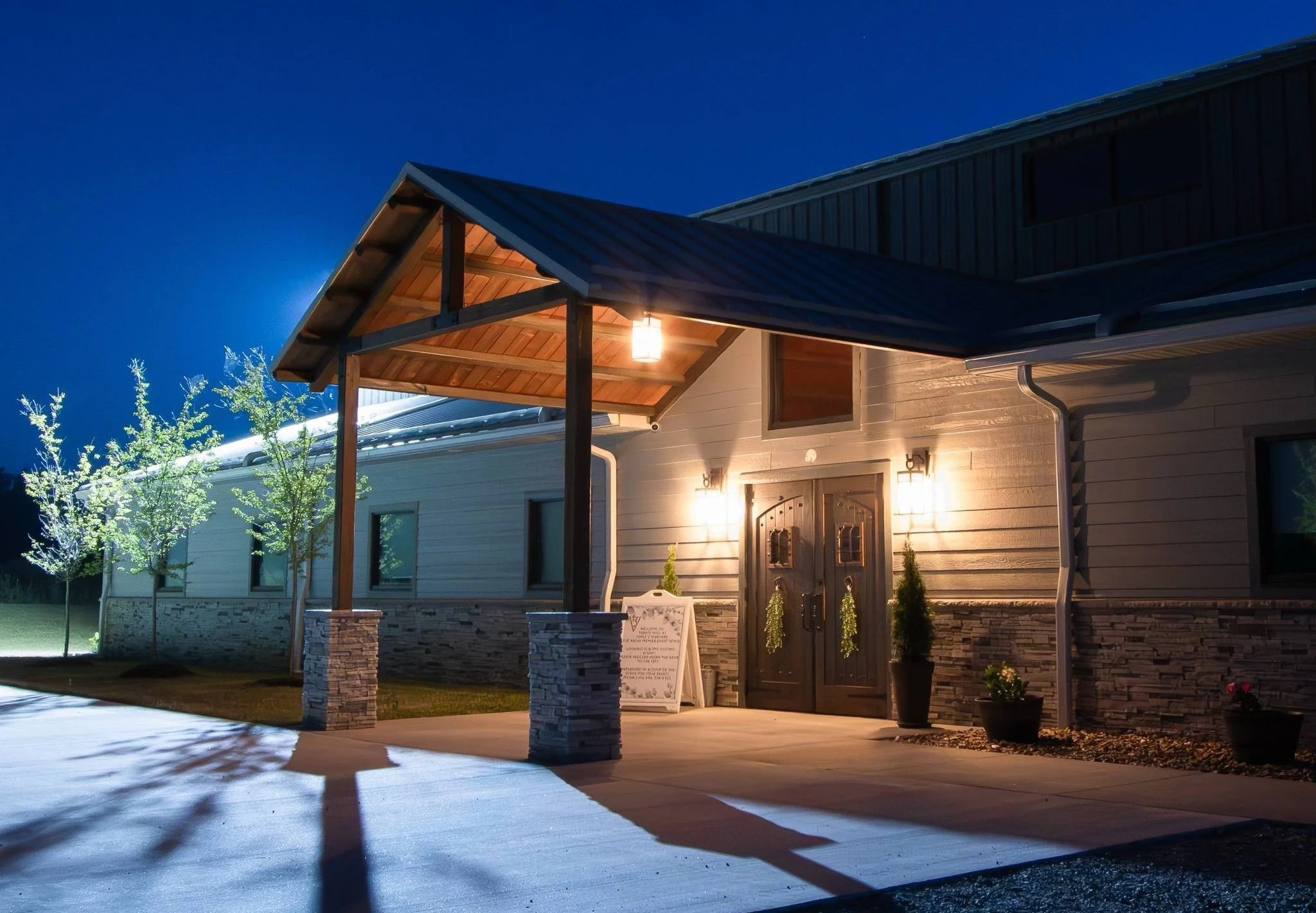 TRINITY HALL AT TRIPLE 3 VINEYARD