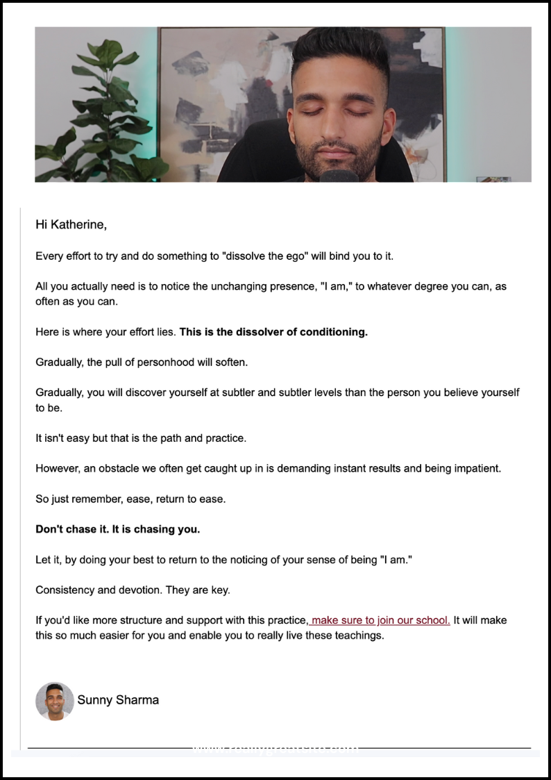 About — Self Inquiry School