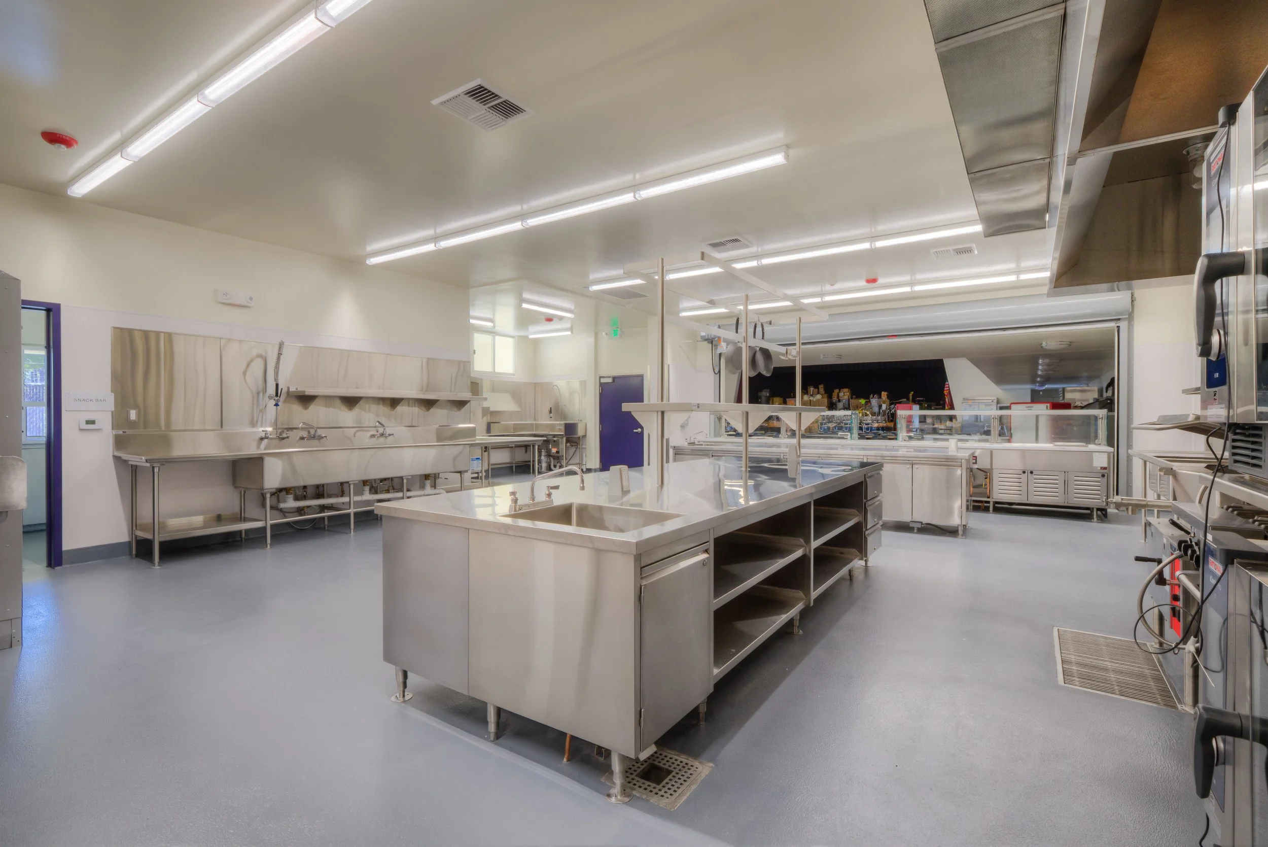 Willows High School Kitchen — Slater & Son