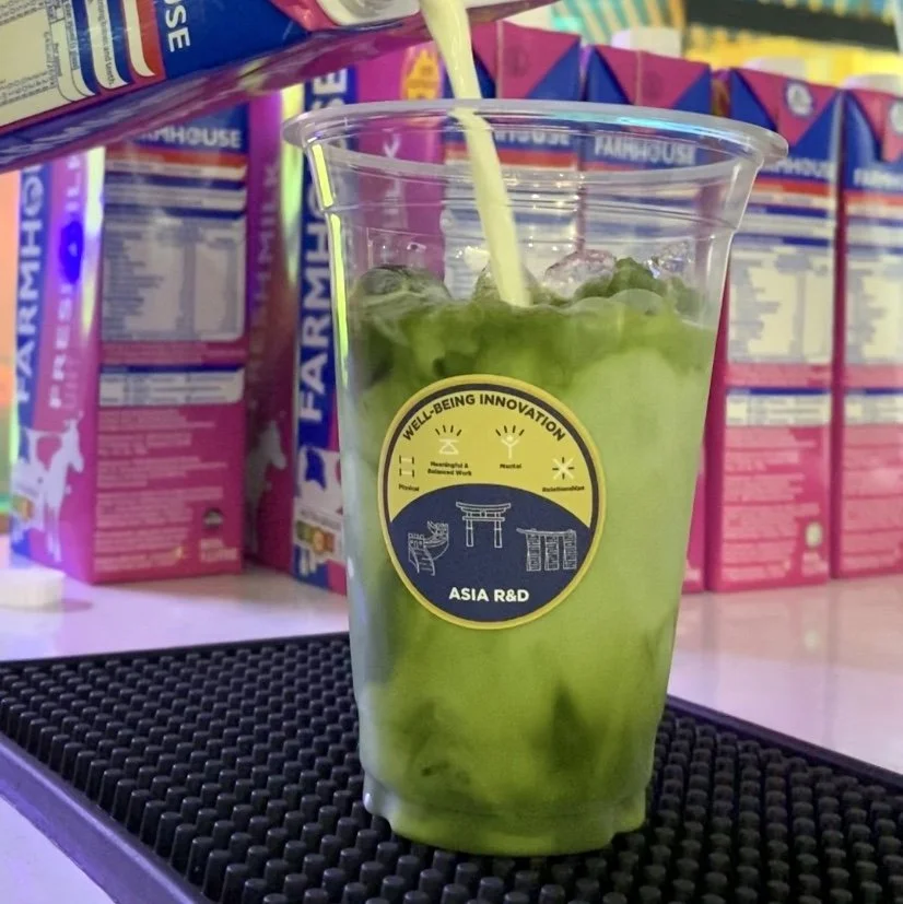 Iced Matcha Latte Live Station — Chaz Events