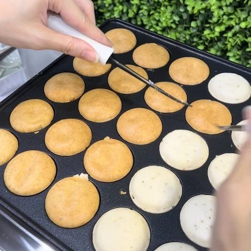 Mini Dutch Pancakes Live Station — Chaz Events