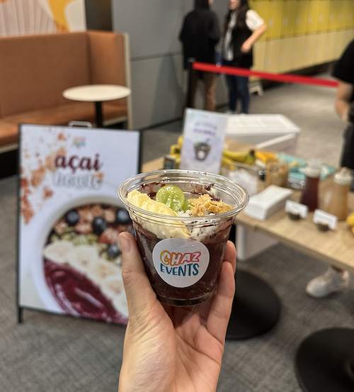 Acai Bowl Live Station — Chaz Events