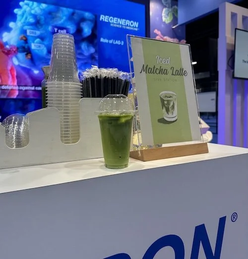 Iced Matcha Latte Live Station — Chaz Events