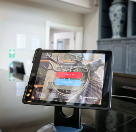 Visitor Management & Staff Check-in | e-Reception Book