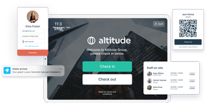 Visitor & Staff Check-in System | e-Reception Book
