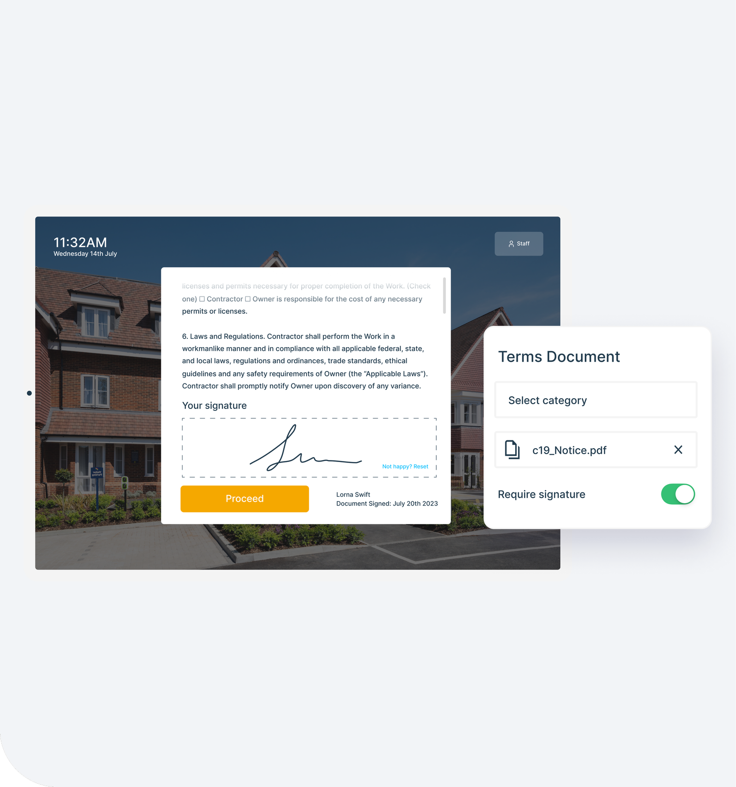 Electronic Visitor Check-in for Care Homes | e-Reception Book