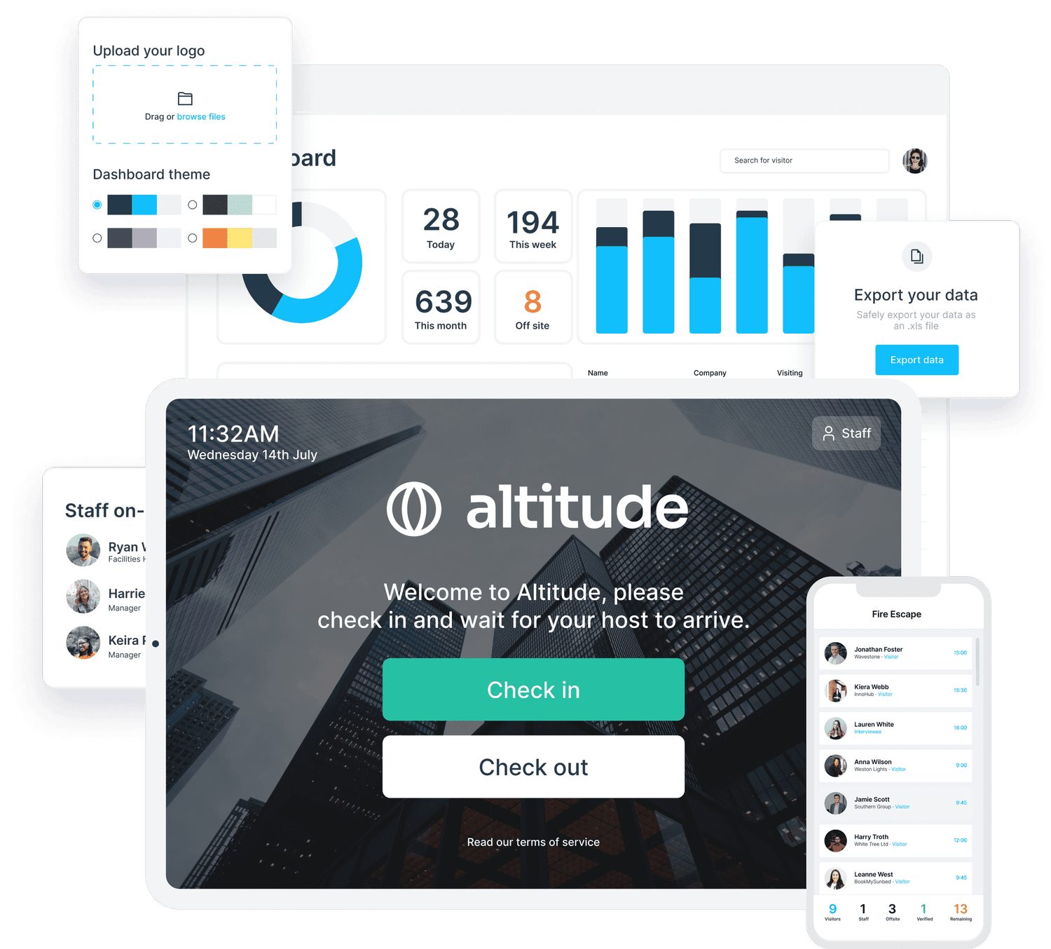 Visitor & Staff Sign In App | e-Reception Book