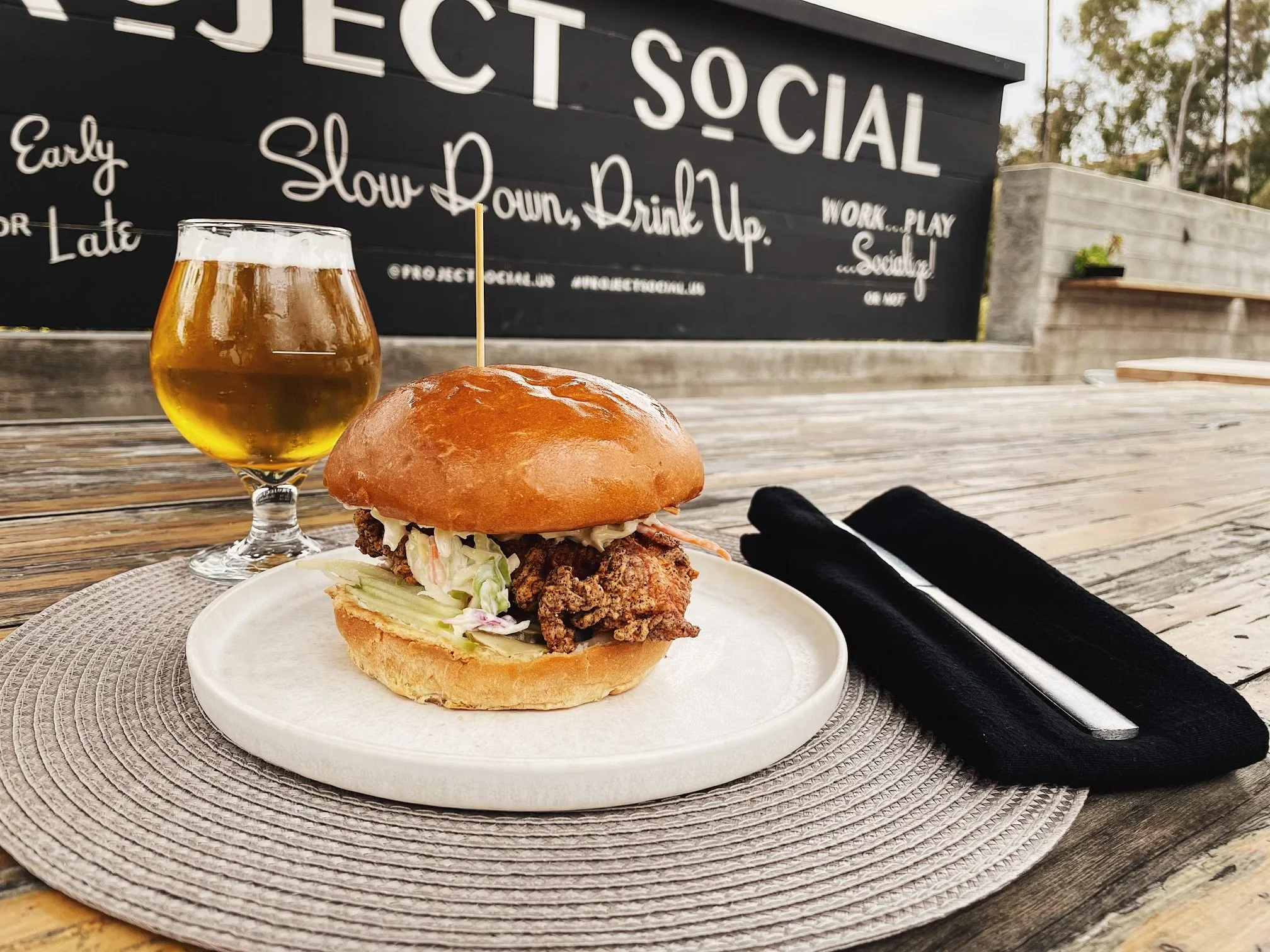 Menu — Project Social