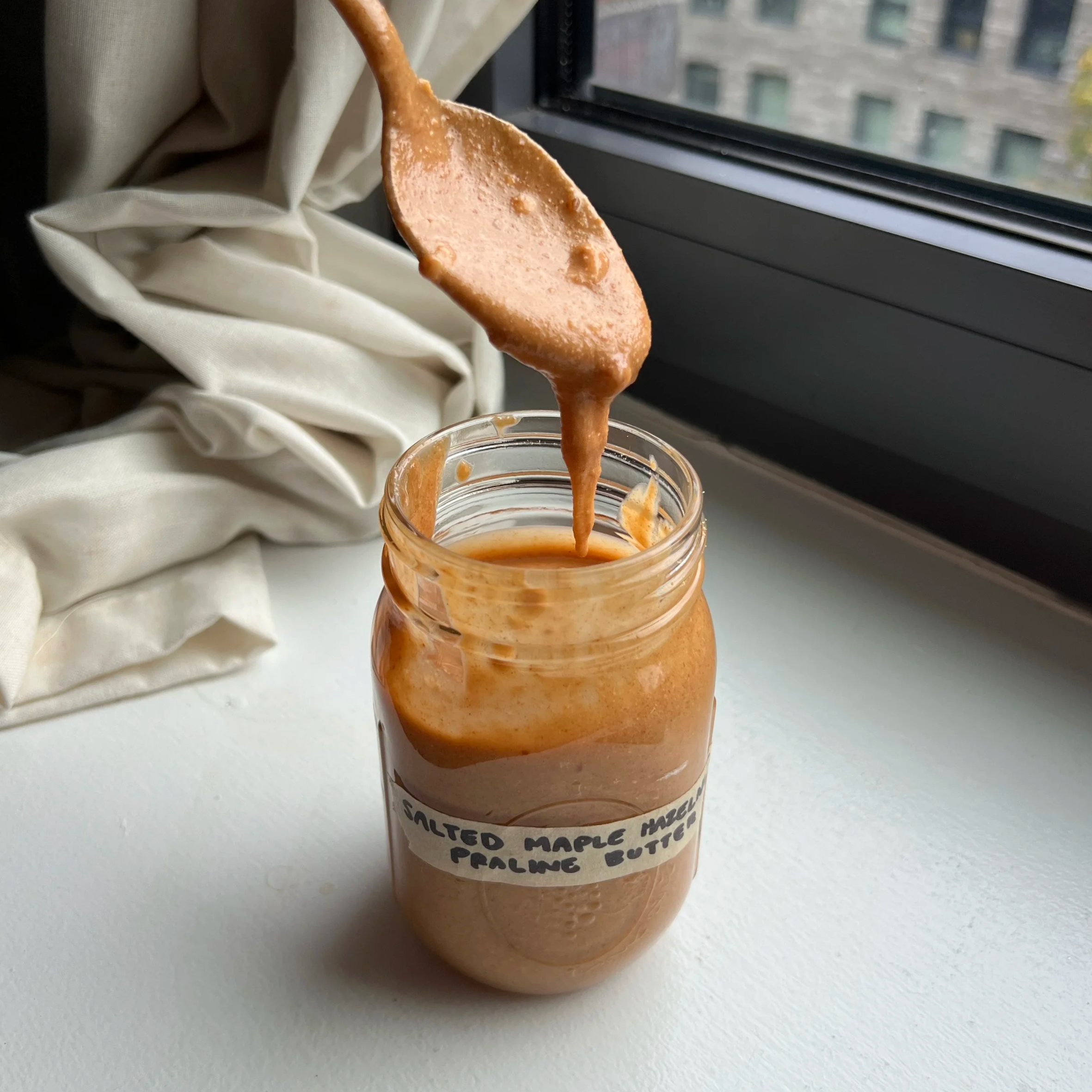 Salted Maple Hazelnut Praline Butter — Audrey's Table