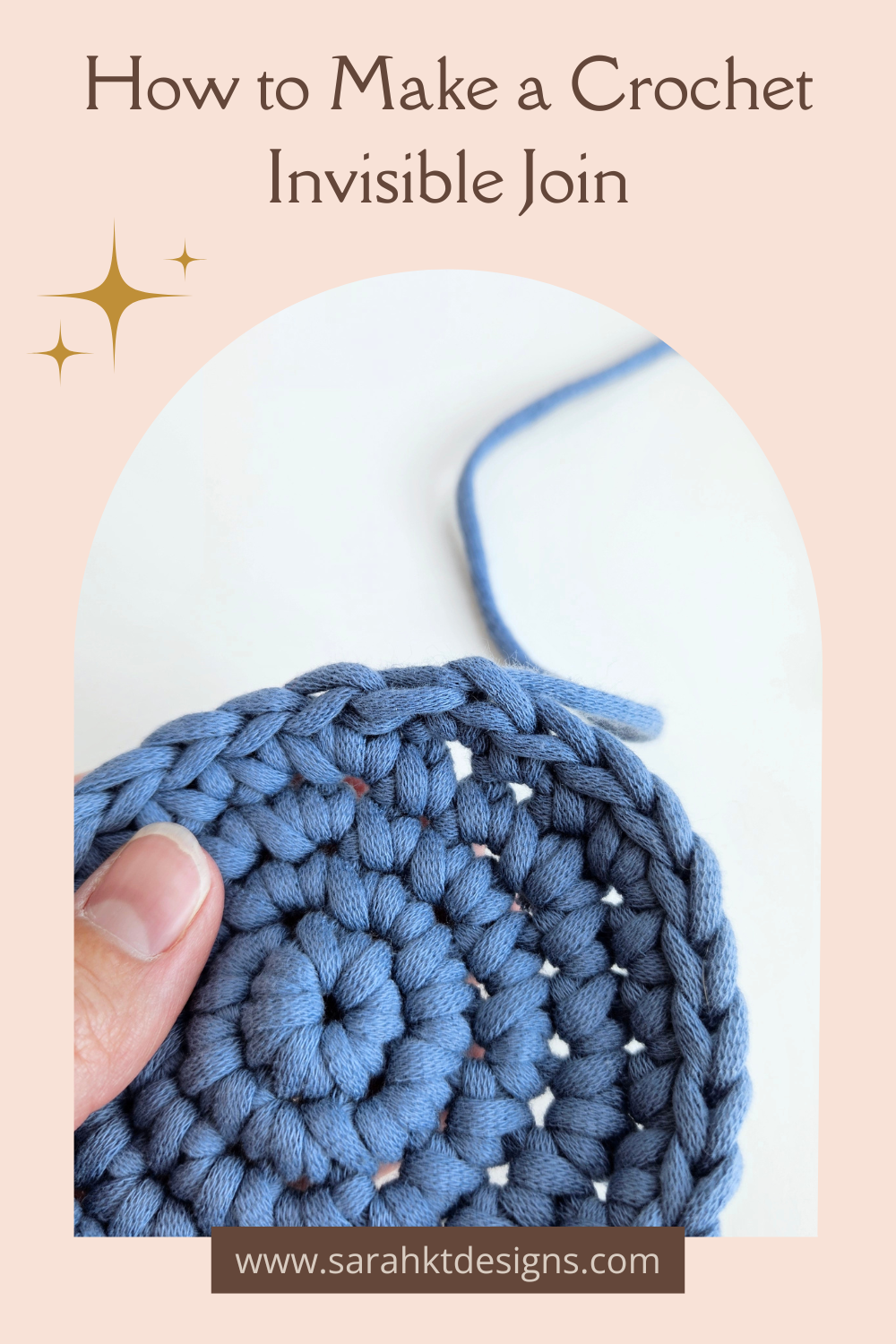 How to make a crochet invisible join — Stitch and Hound