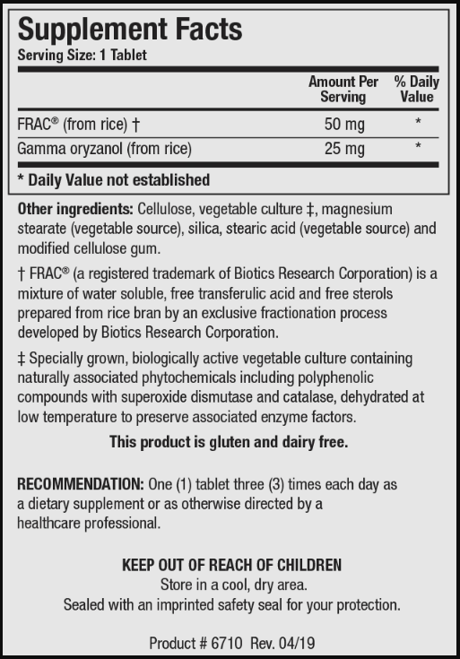 Gammanol Forte — Natural Health Improvement Center of Grandville, MI