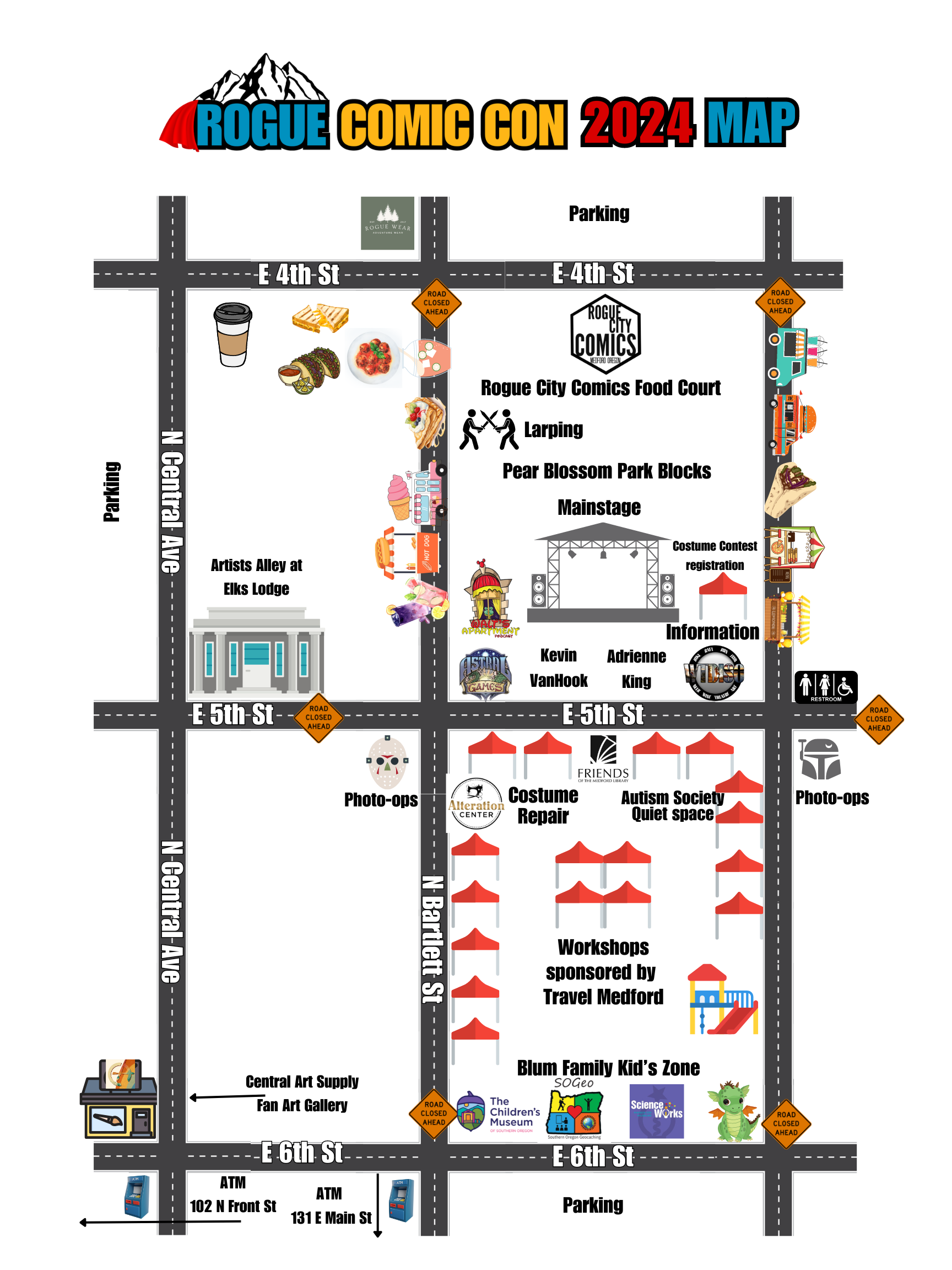 Day of Information — Rogue Comic Con - May 17 & 18, 2025 - Free Admission - Pear Blossom Park ...