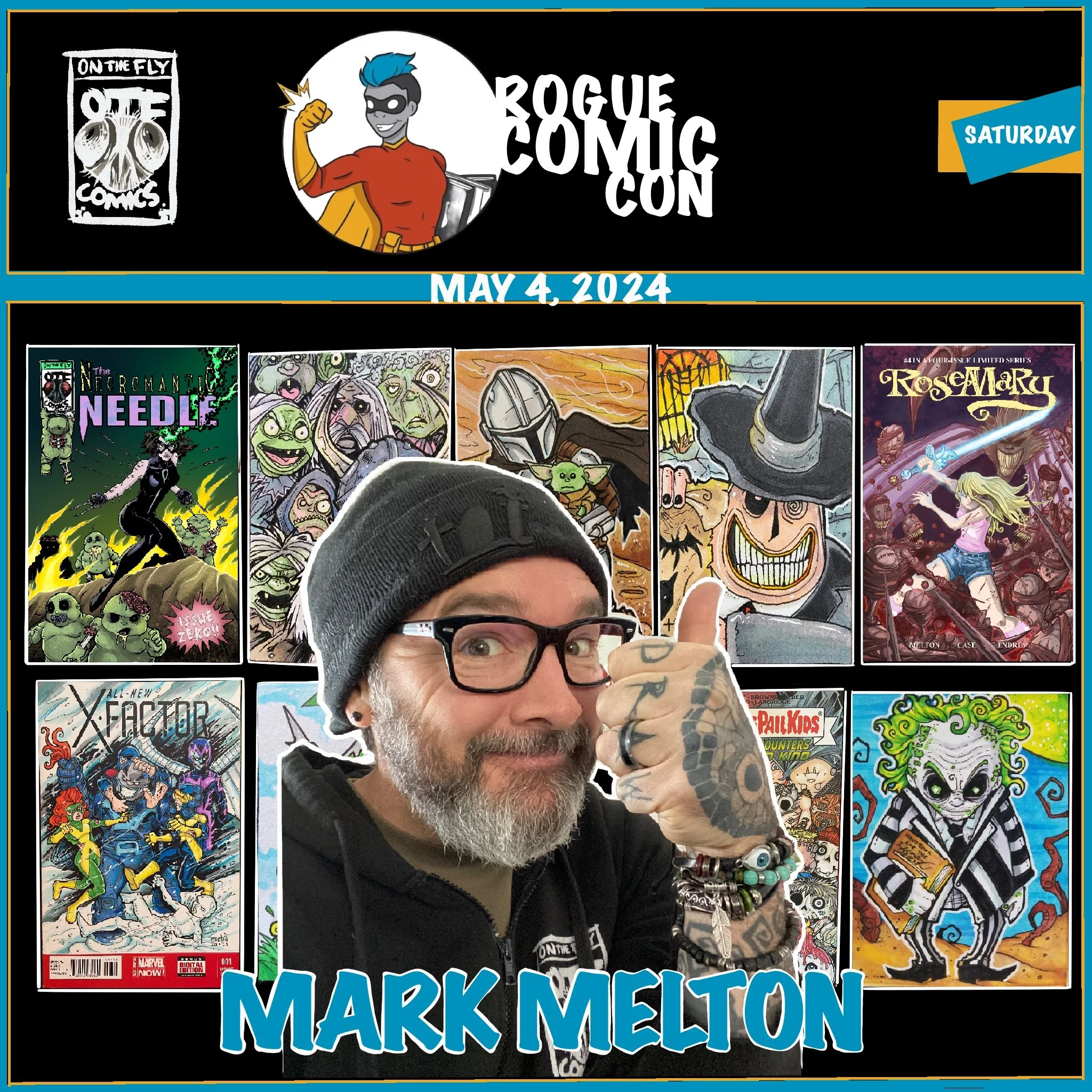 Artists — Rogue Comic Con - May 17 & 18, 2025 - Free Admission - Pear ...