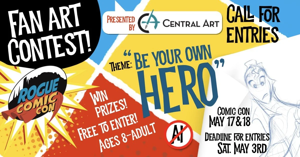 Fan Art Contest — Rogue Comic Con - May 16 & 17, 2026 - Free Admission ...