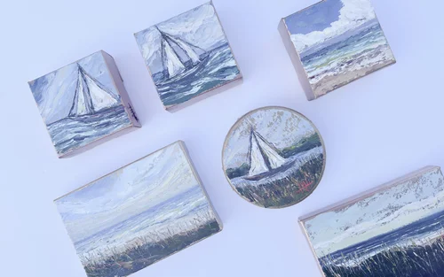 Whimsies - Original Miniature Impressionist Oil Paintings by Annie ...