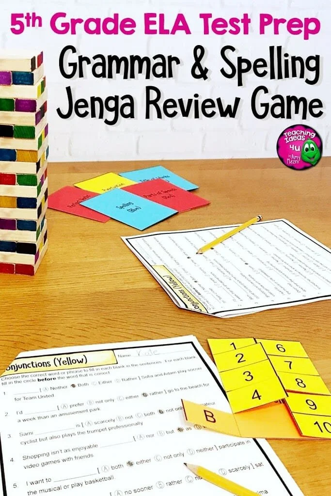 5 Fast Ways to Review for 5th Grade ELA State Tests — TeachingIdeas4U