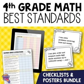 4th Grade Math BEST Standards — TeachingIdeas4U