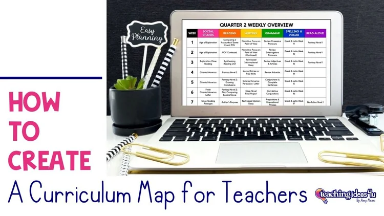 How to Make a Curriculum Map: Step by Step Guide for Teachers ...