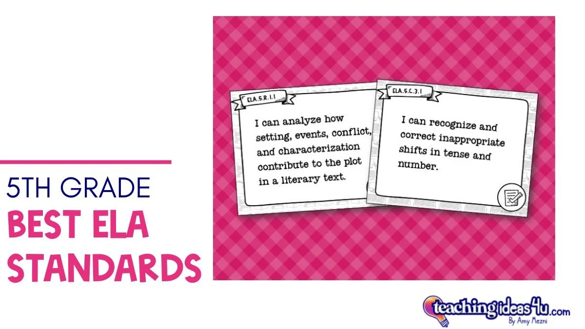 5th Grade ELA BEST Standards — TeachingIdeas4U