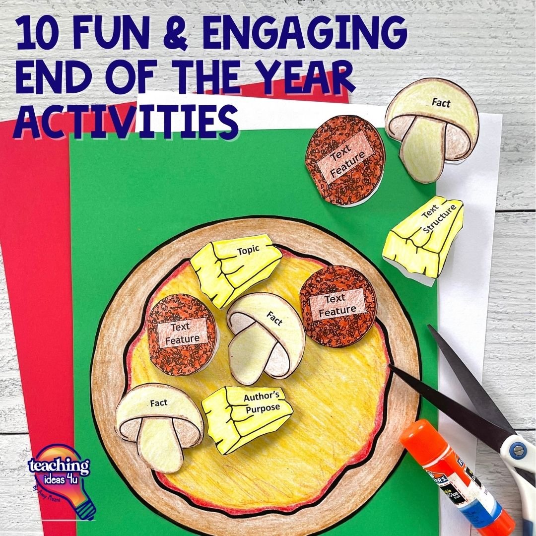 10 End of the Year Activities that are Interactive and Fun ...