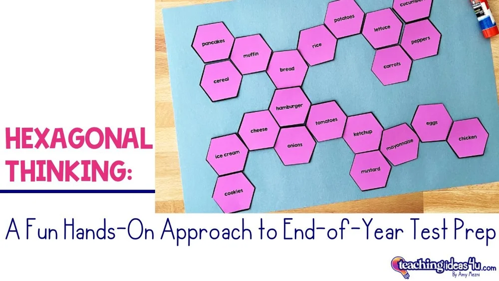 Hexagonal Thinking: A Fun Hands-On Approach to End-of-Year Test Prep ...