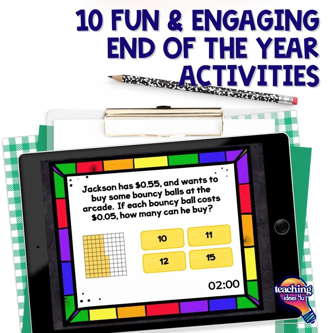 10 End of the Year Activities that are Interactive and Fun ...