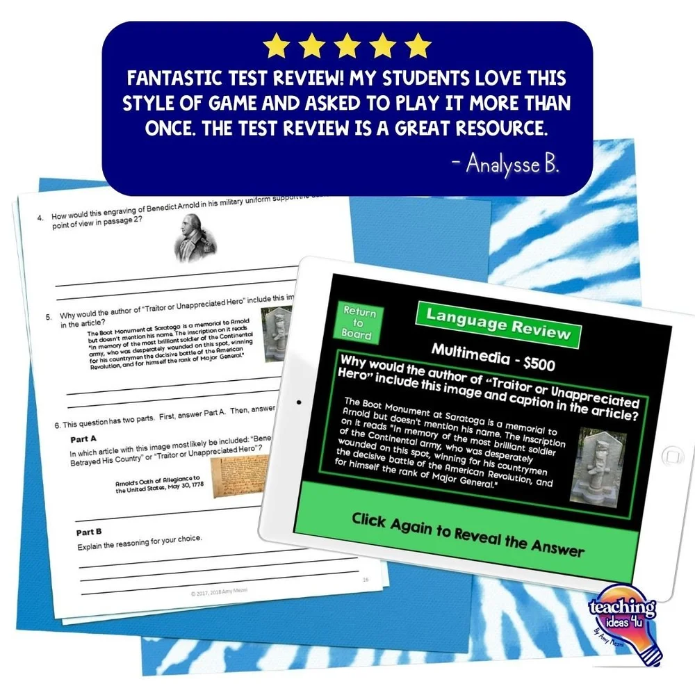 5 Effective ELA Test Prep Games that Make Review Fun — TeachingIdeas4U
