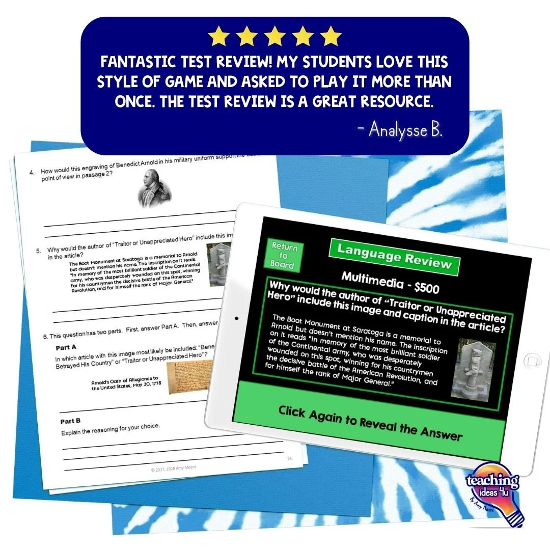 5 Effective ELA Test Prep Games that Make Review Fun — TeachingIdeas4U