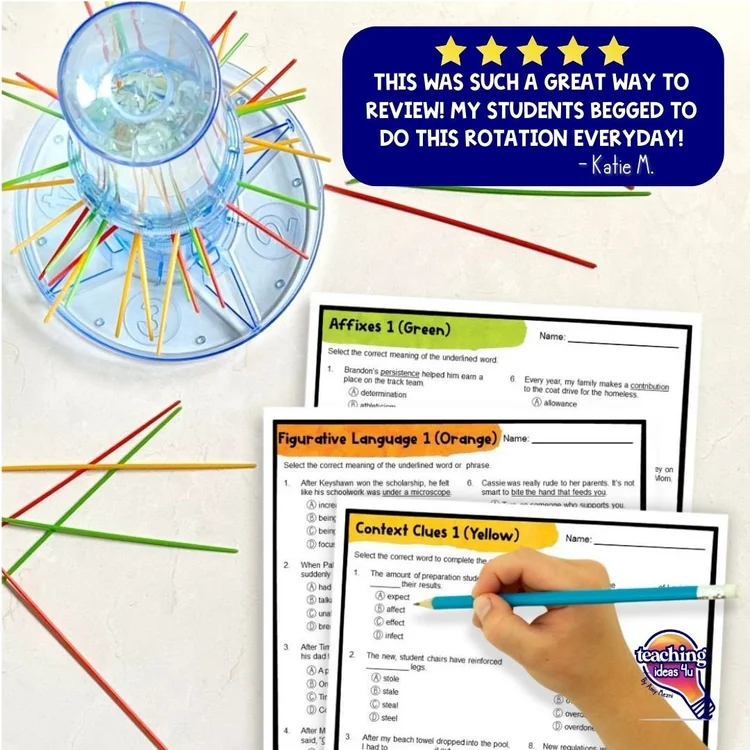 5 Effective ELA Test Prep Games that Make Review Fun — TeachingIdeas4U