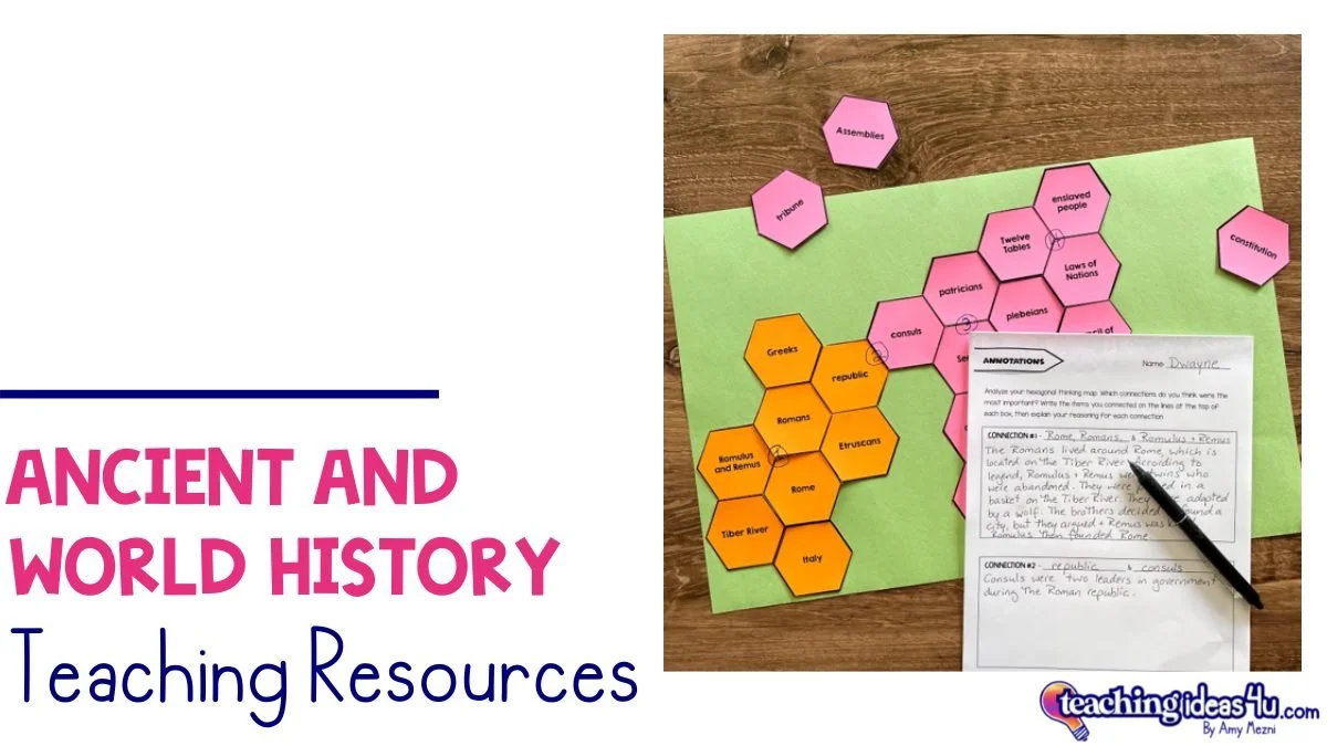 Ancient & World History Teaching Resources — TeachingIdeas4U