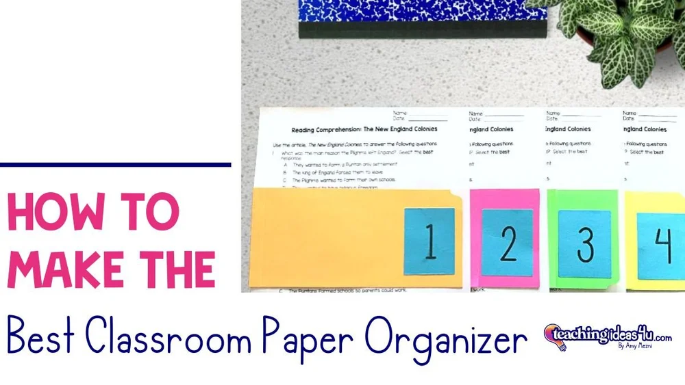 How to Make the Best Student File Organizer For Turning in Classwork ...