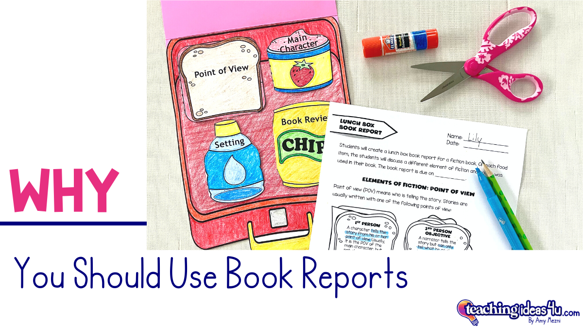 Why You Should Use Book Reports with Your Upper Elementary Students ...
