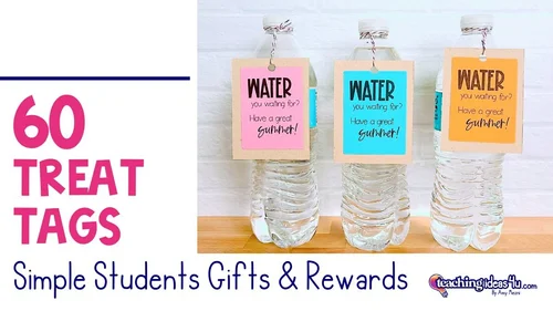 60 Treat Tags For Student Gifts & Rewards — TeachingIdeas4U